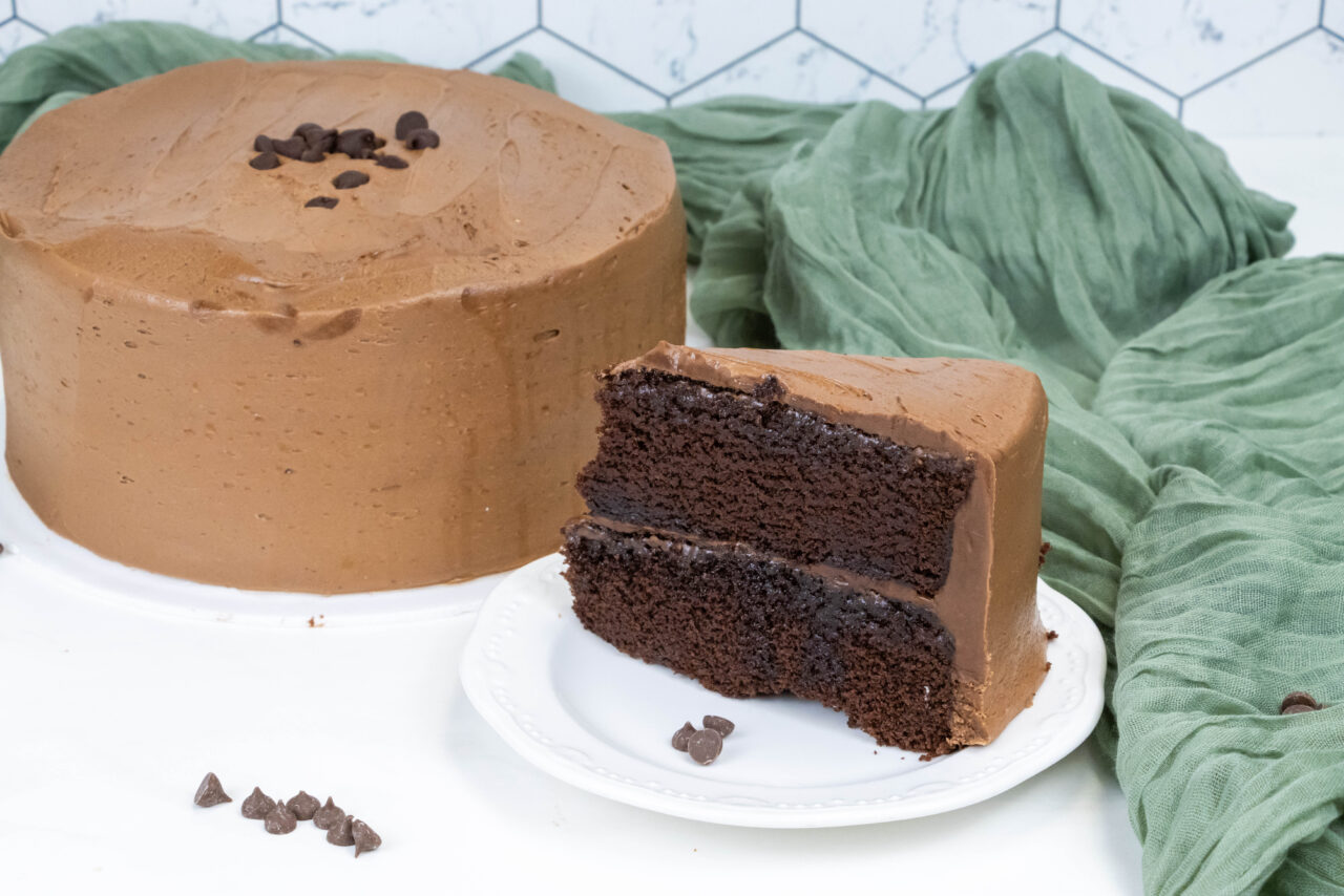 Chocolate Cake with Chocolate Icing | Shady Maple