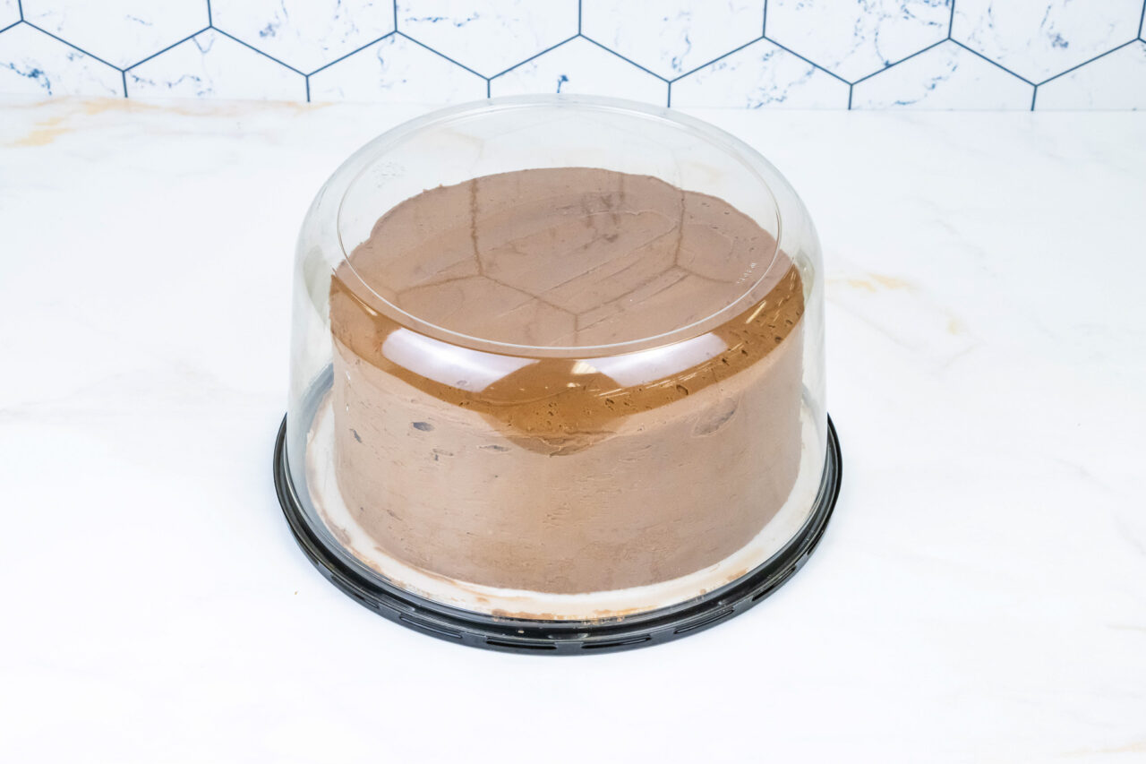 Yellow Cake with Chocolate Icing | Shady Maple